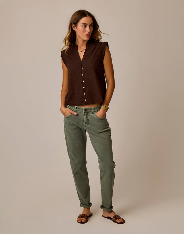 Carson Jean Mid Rise Stretch Denim 0-16 | Carve Designs